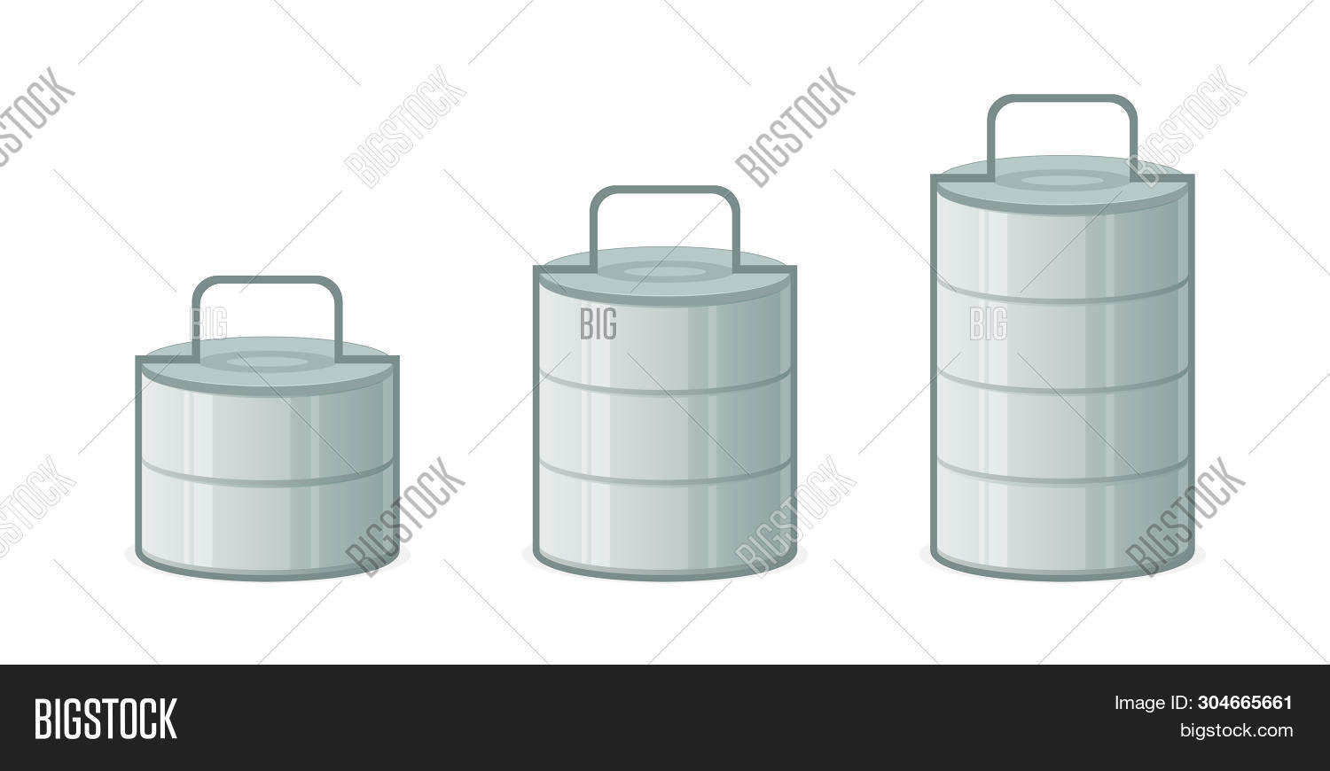 Metal Indian Tiffin Image & Photo (Free Trial) | Bigstock