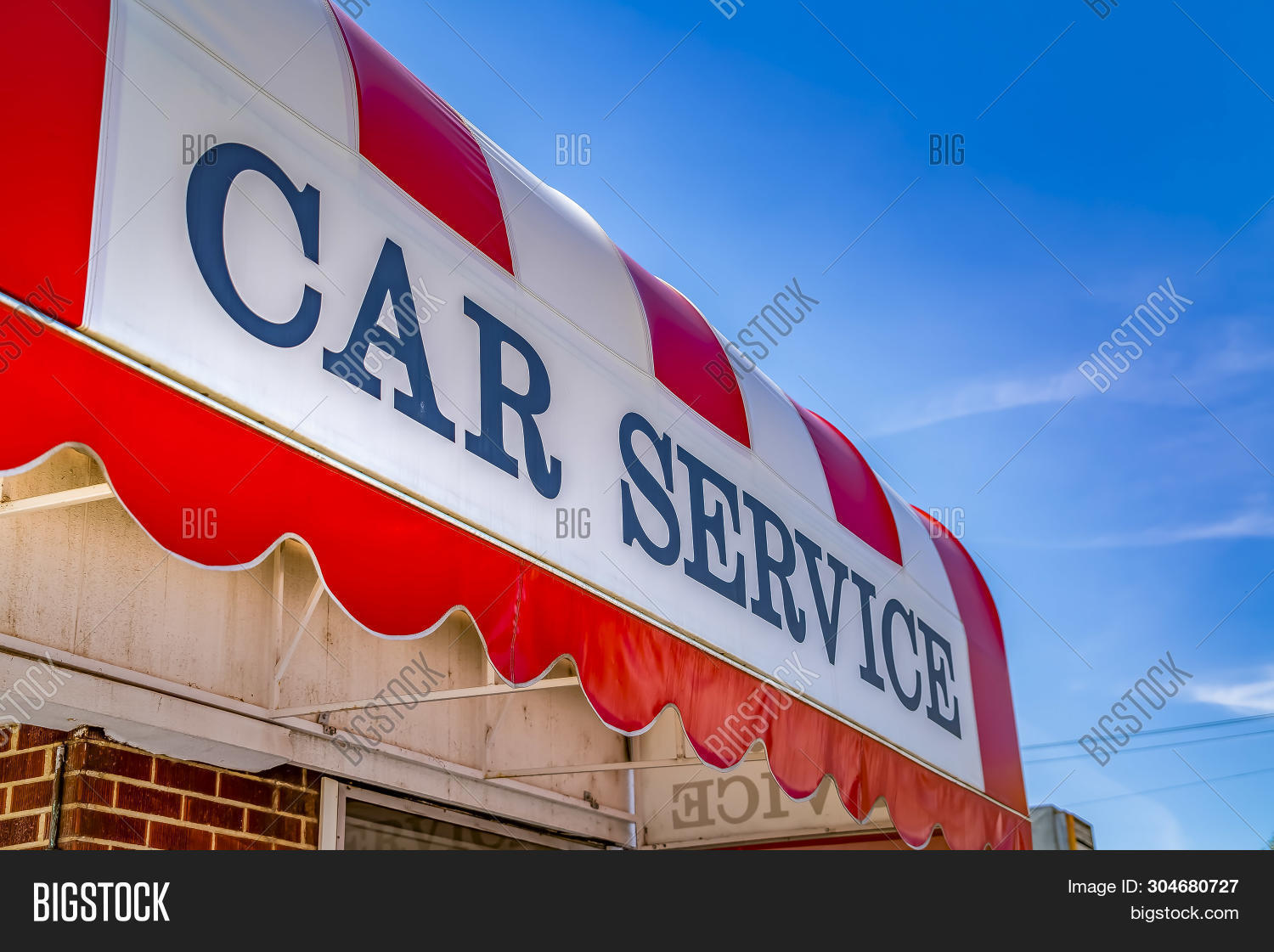 Car Service Sign On Image & Photo (Free Trial) | Bigstock