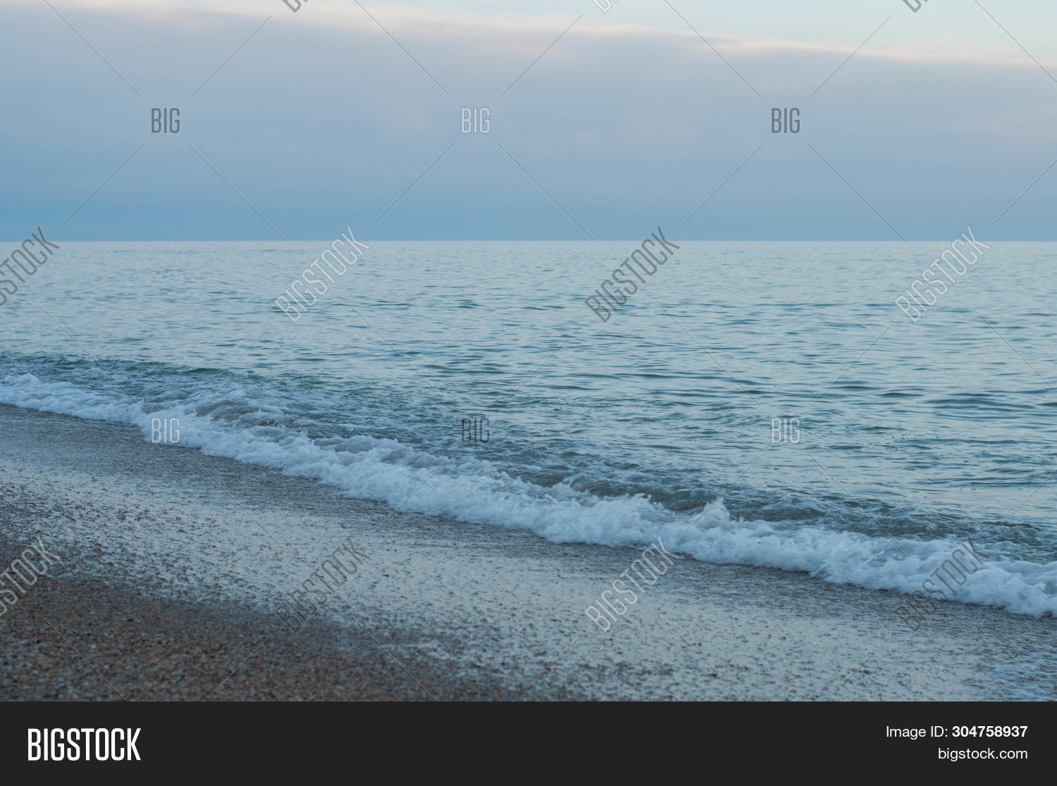 Sunset Calm Sea Surf Image & Photo (Free Trial) | Bigstock