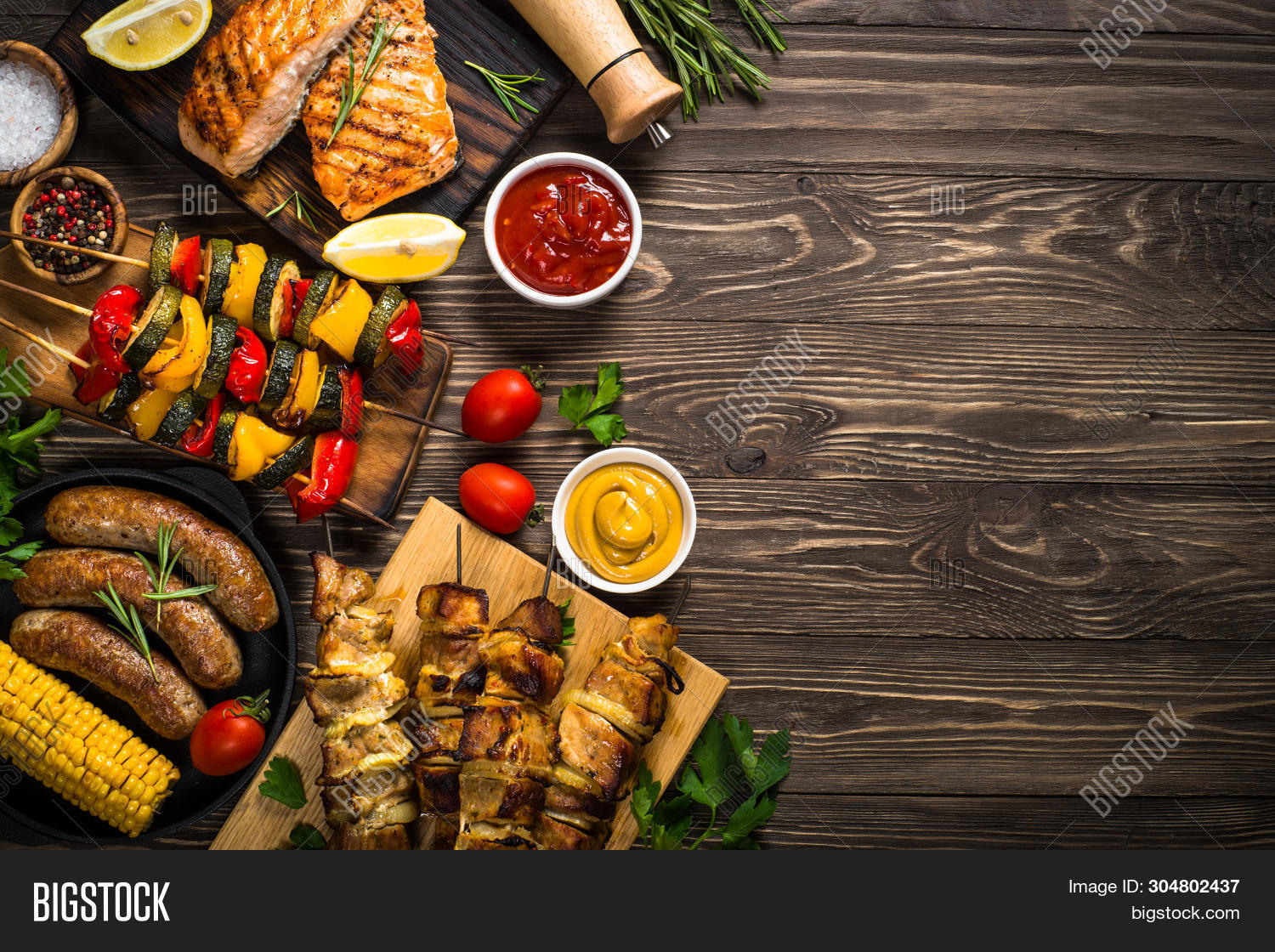 Barbeque Dish Image & Photo (Free Trial) | Bigstock