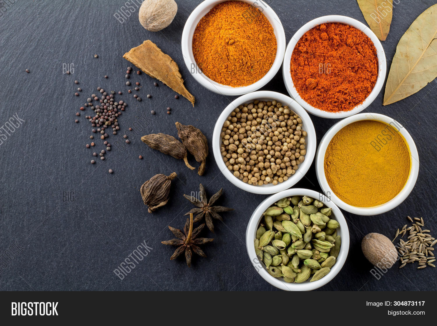 Spices Little White Image & Photo (Free Trial) | Bigstock