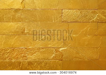 Golden Slate Stone Image & Photo (Free Trial) | Bigstock