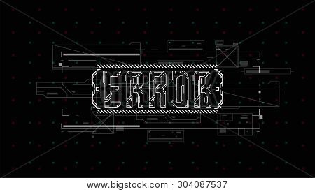 Error. Conceptual Vector & Photo (Free Trial) | Bigstock