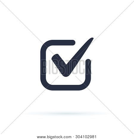 Tick Icon Vector Vector & Photo (Free Trial) | Bigstock