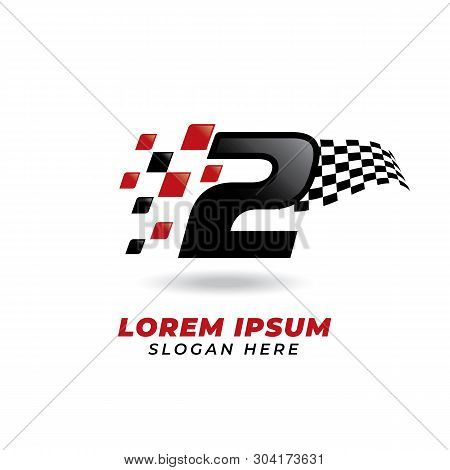 Number Two 2 Racing Vector & Photo (Free Trial) | Bigstock