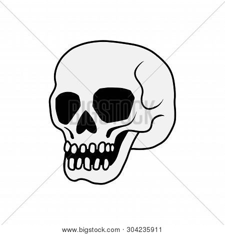 Cartoon Vector Skull Vector & Photo (Free Trial) | Bigstock