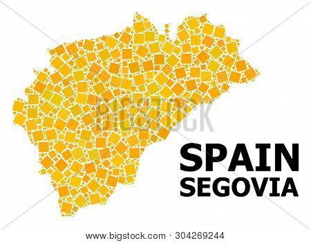 Gold Square Mosaic Vector & Photo (Free Trial) | Bigstock