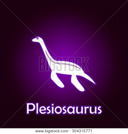 Plesiosaurus Outline Vector & Photo (Free Trial) | Bigstock