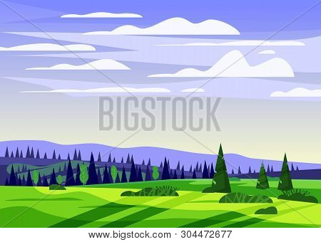 Valley Farmland Cartoon Images, Illustrations & Vectors (Free) - Bigstock