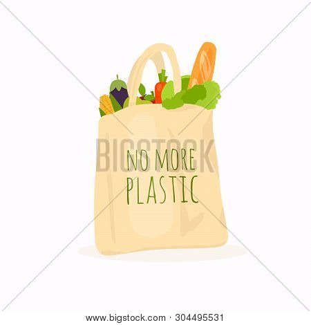 Eco-bag Sign "no More Vector & Photo (Free Trial) | Bigstock