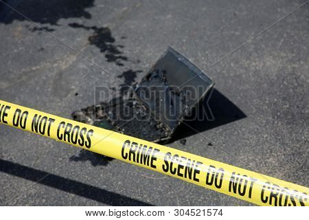 Computer Crime Scene. Image & Photo (Free Trial) | Bigstock