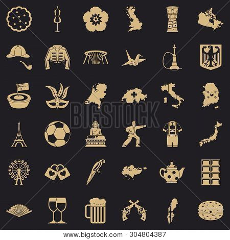 Scheme Icons Set. Vector & Photo (Free Trial) | Bigstock