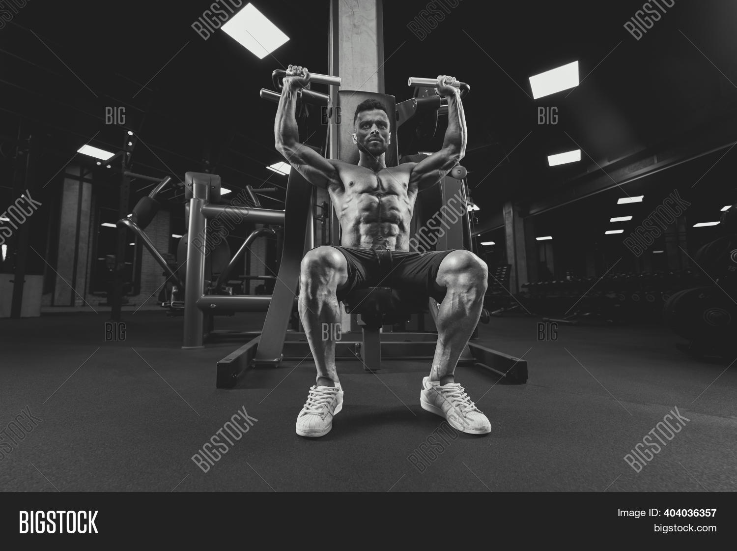 Below View Muscular Image & Photo (Free Trial) | Bigstock