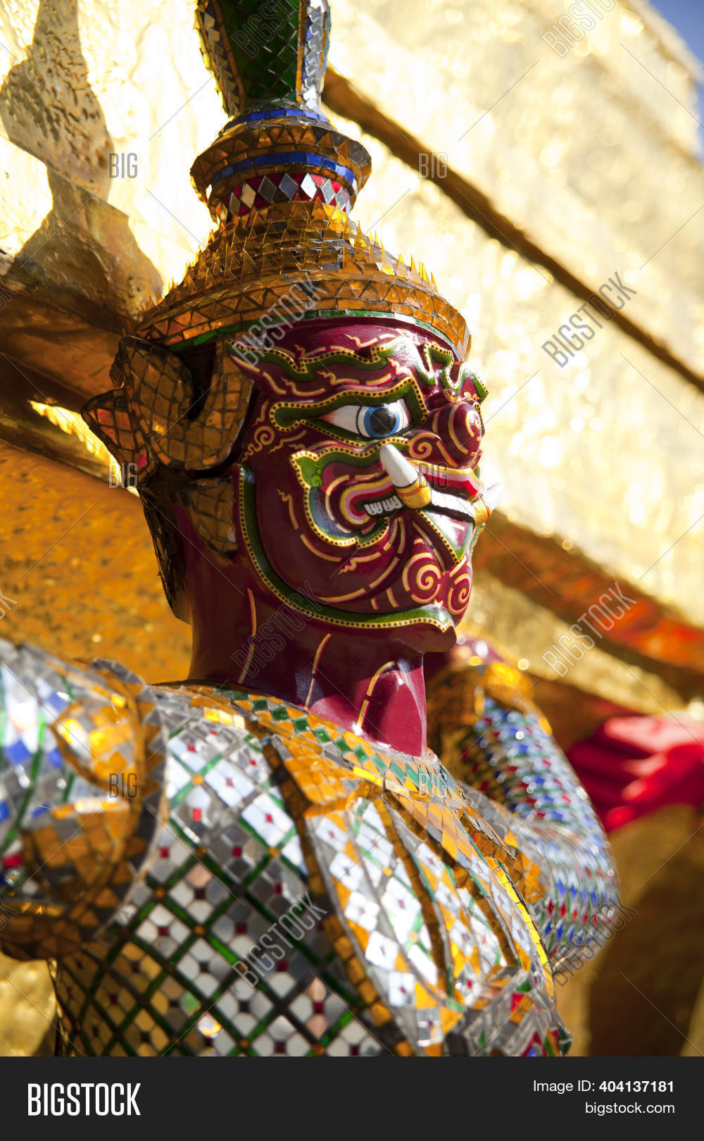 Demon Guardian Statue Image & Photo (Free Trial) | Bigstock