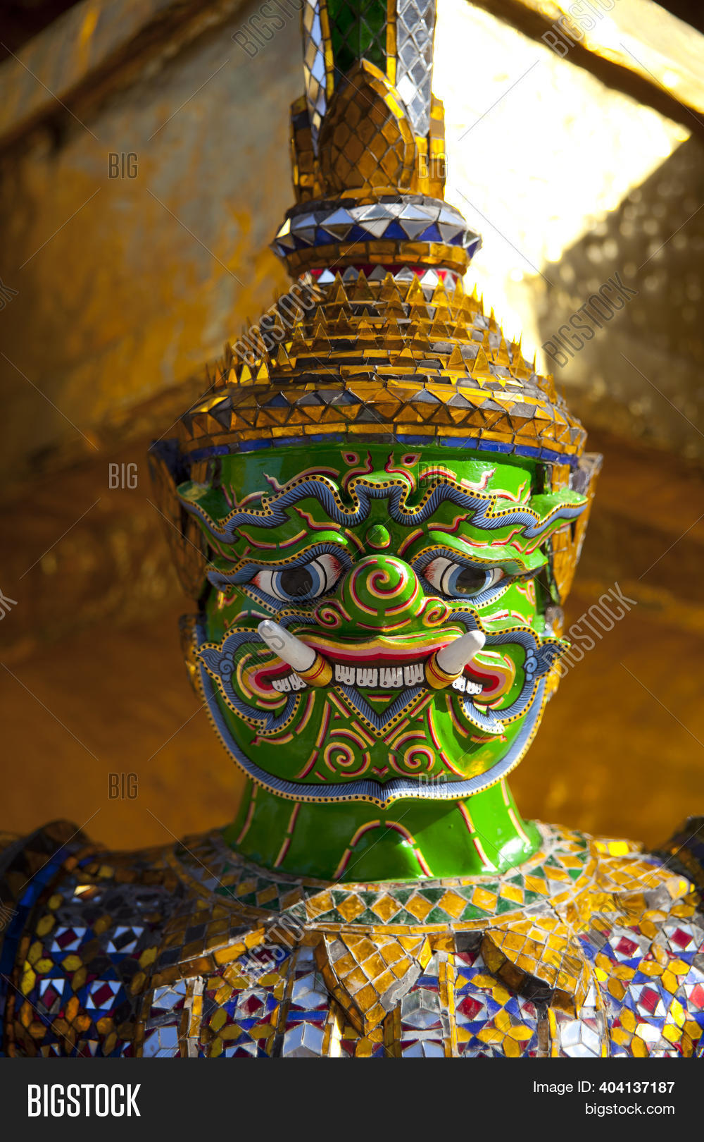 Demon Guardian Statue Image & Photo (Free Trial) | Bigstock