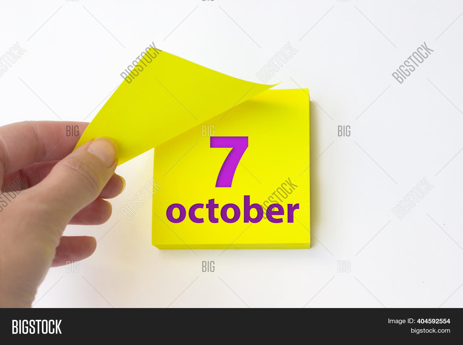 October 7th. Day 7 Image & Photo (Free Trial) | Bigstock