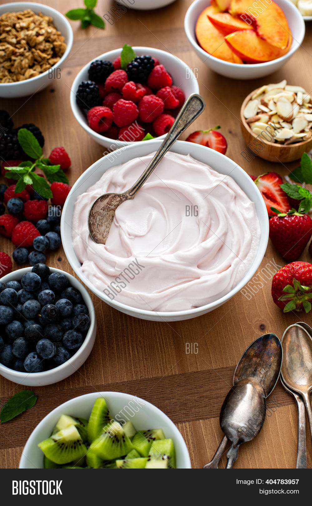 Yogurt Bowl Bar, Big Image & Photo (Free Trial) | Bigstock