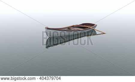 Empty Wooden Boat Image & Photo (Free Trial) | Bigstock