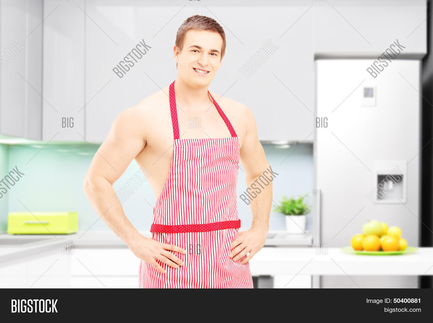 Shirtless Male Cooker Image & Photo (Free Trial) | Bigstock