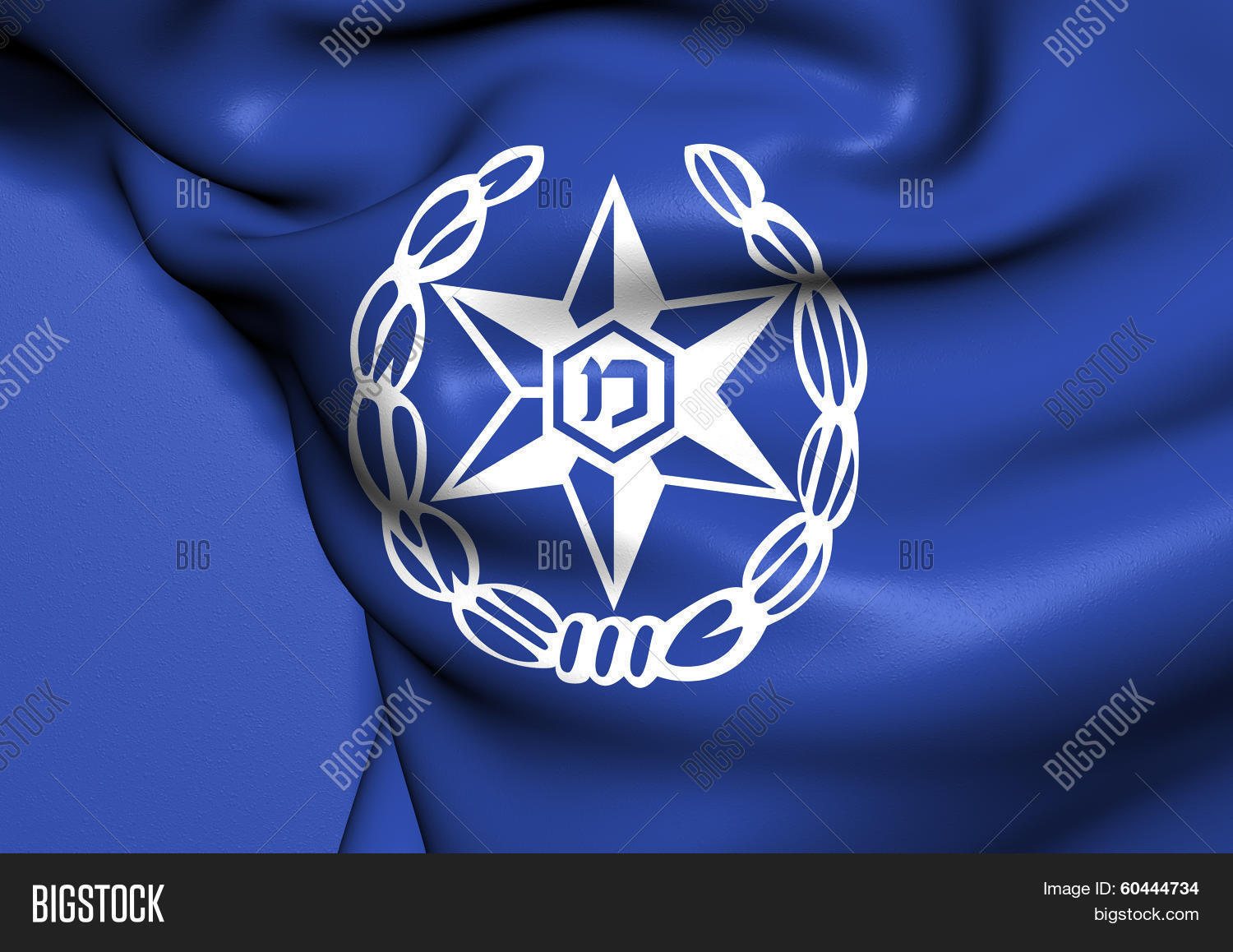 Israel Police Flag Image & Photo (Free Trial) | Bigstock