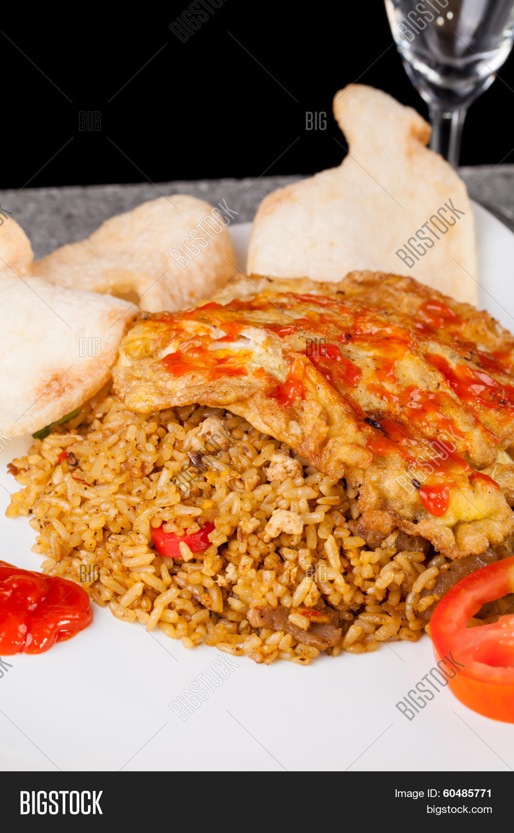 Fried Rice Nasi Goreng Image & Photo (Free Trial) | Bigstock