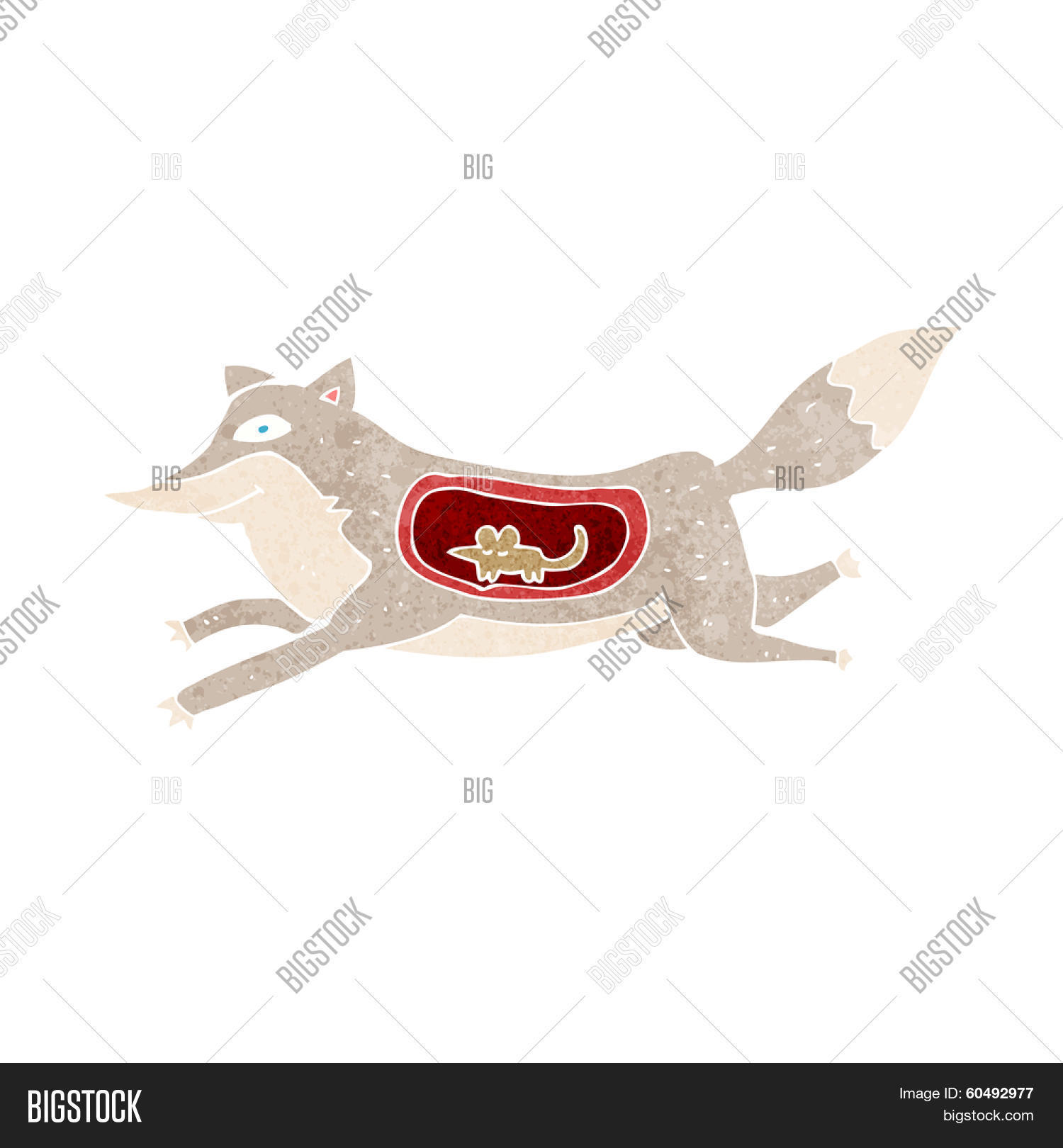 Cartoon Wolf Mouse Vector & Photo (Free Trial) | Bigstock