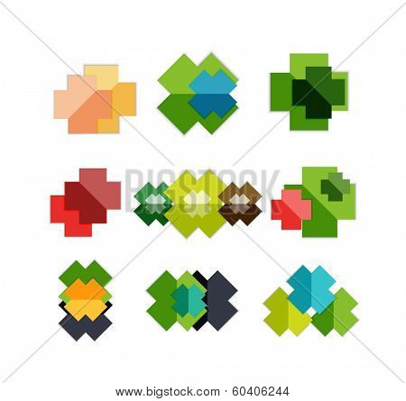 Set Cross Geometric Image & Photo (Free Trial) | Bigstock