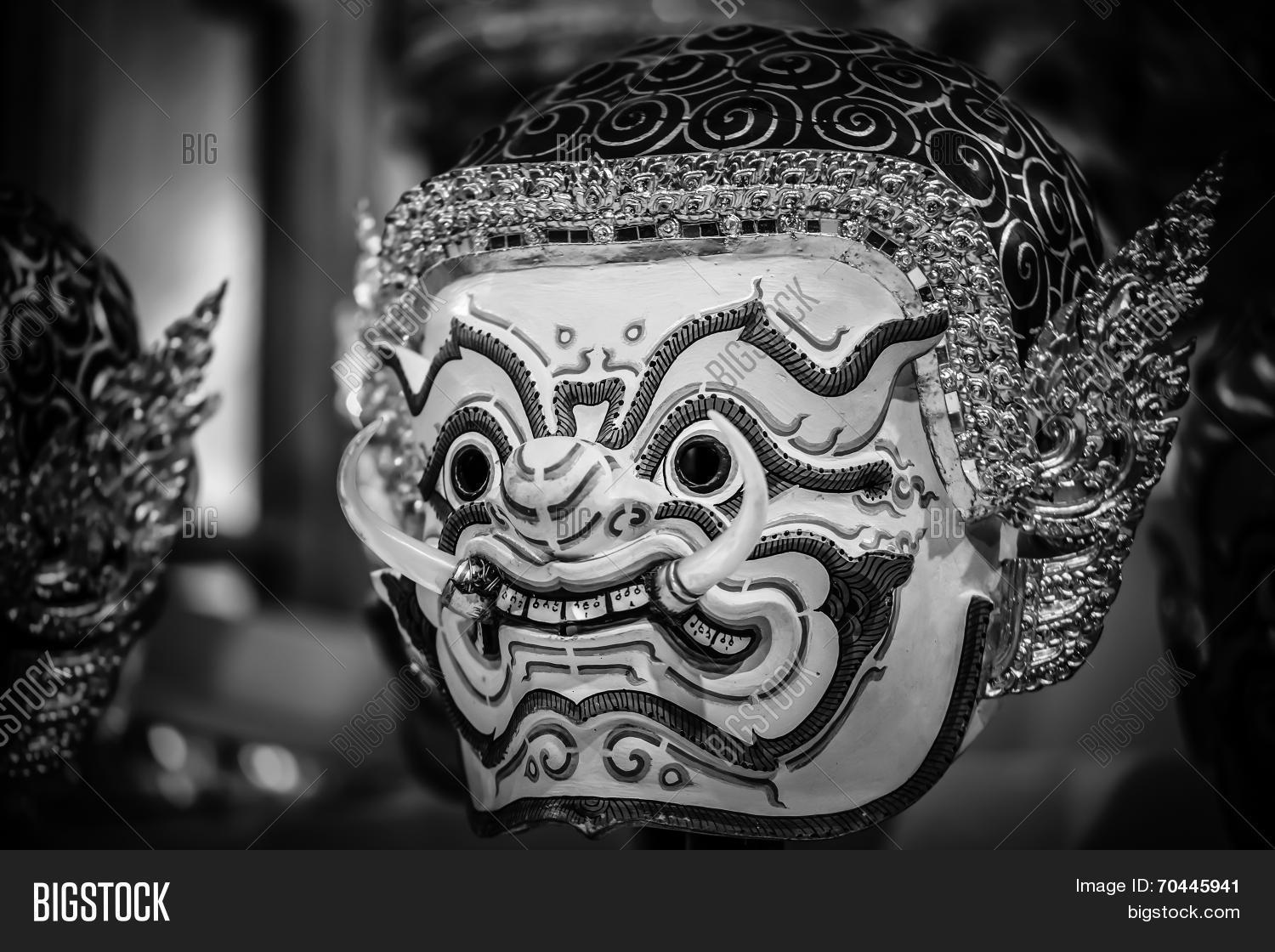 Thai Traditional Mask Image & Photo (Free Trial) | Bigstock