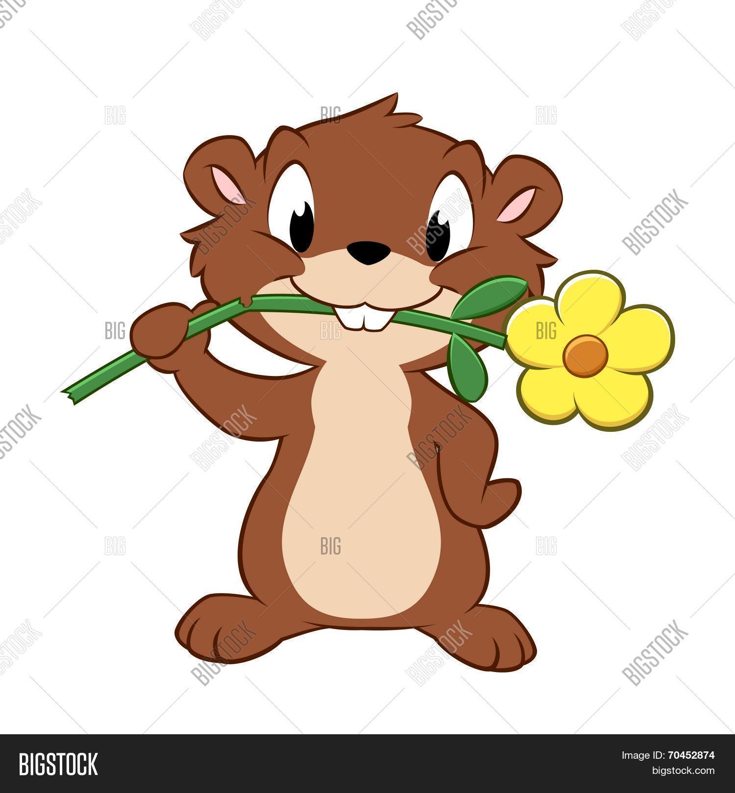 Cartoon Gopher Vector & Photo (Free Trial) | Bigstock