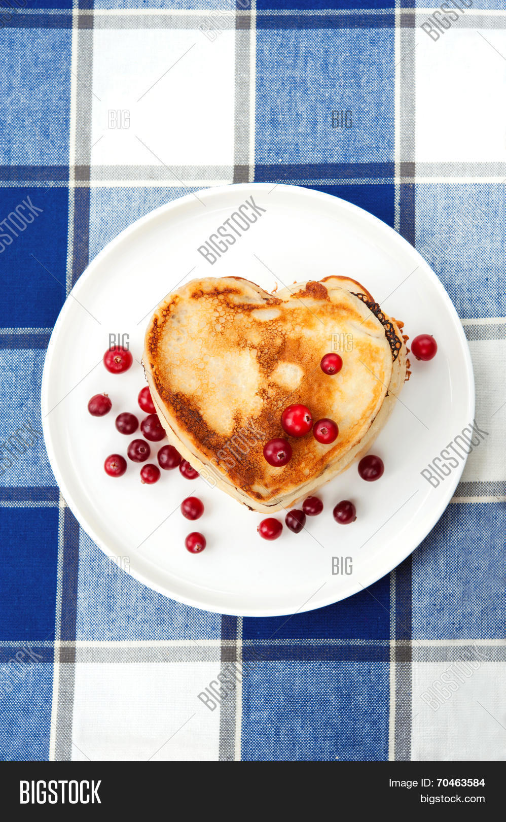 Love Heart Pancakes Image & Photo (Free Trial) | Bigstock