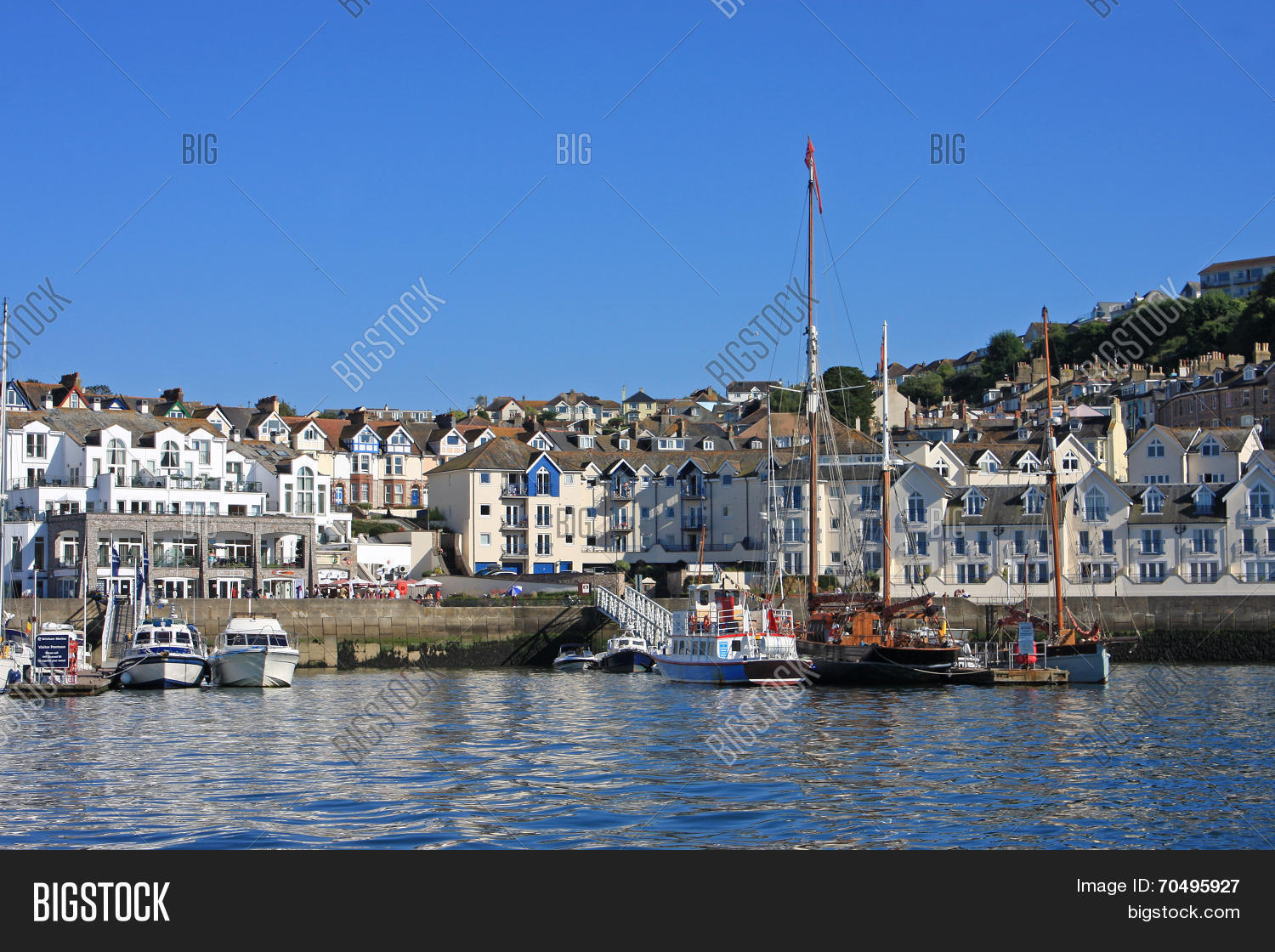 Brixham Harbour Image & Photo (Free Trial) | Bigstock