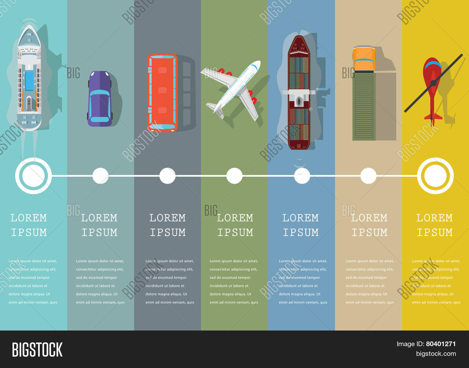 Set Transportation Vector & Photo (Free Trial) | Bigstock