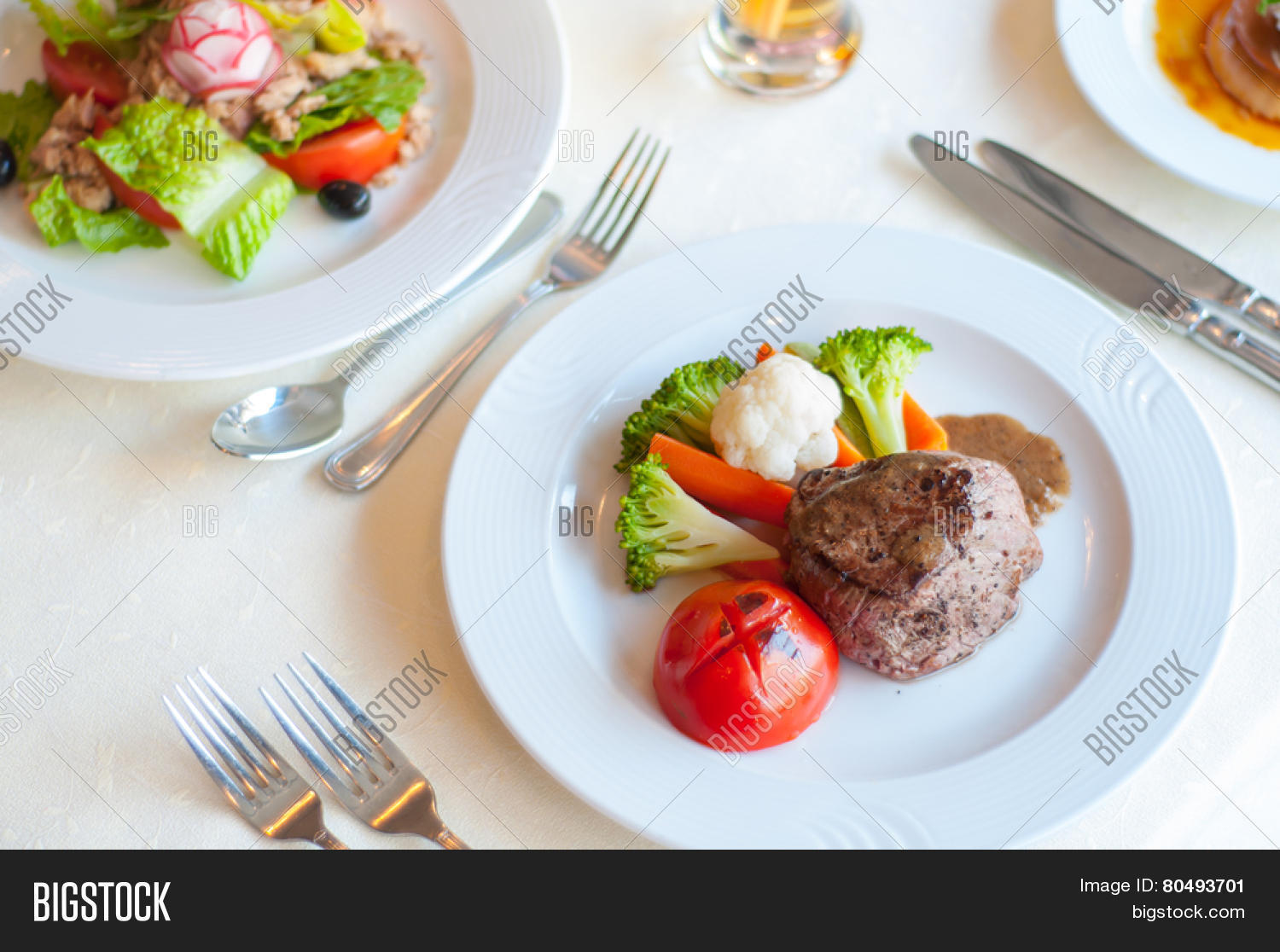 Beef Stake Steamed Image & Photo (Free Trial) | Bigstock