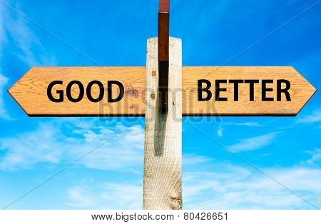 Good Versus Better Image & Photo (Free Trial) | Bigstock