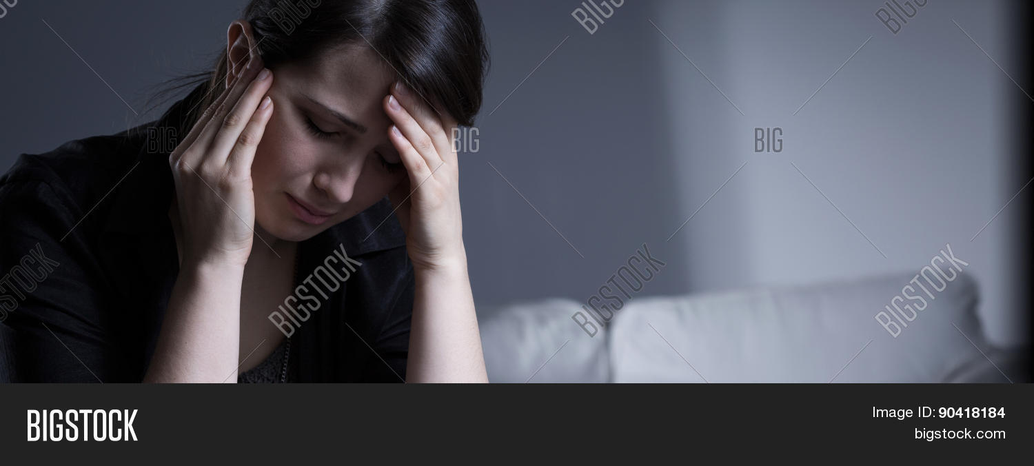 Despair Crying Widow Image & Photo (Free Trial) | Bigstock