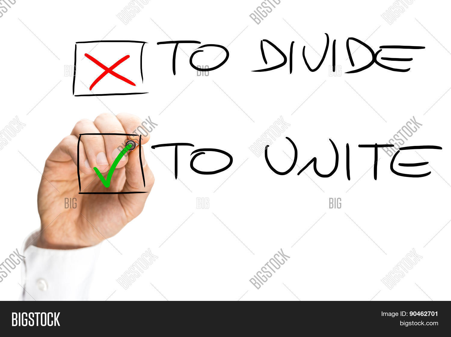 Human Hand Marking X Image & Photo (Free Trial) | Bigstock