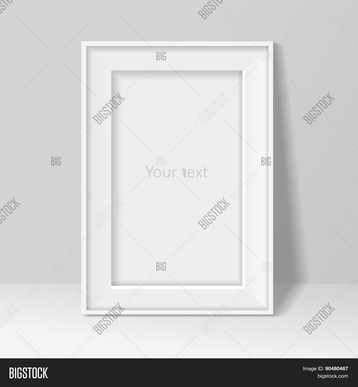 Blank Frame On White Vector & Photo (Free Trial) | Bigstock