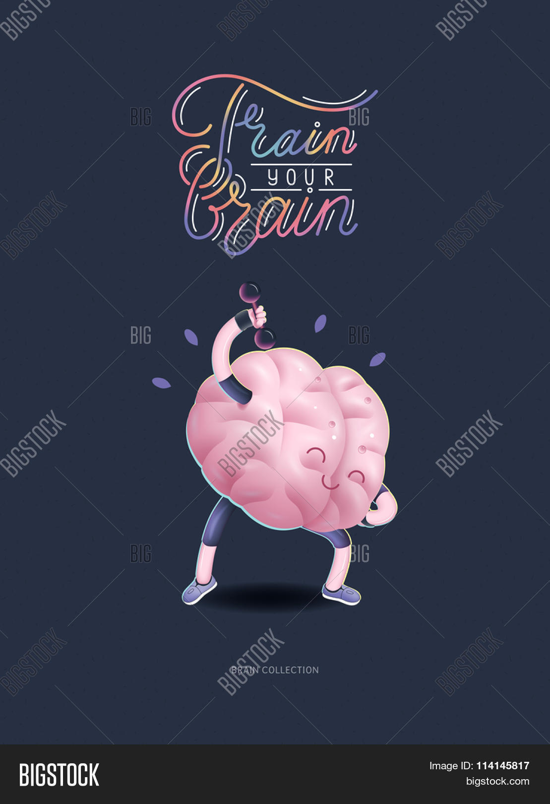 Train Your Brain Vector & Photo (Free Trial) | Bigstock
