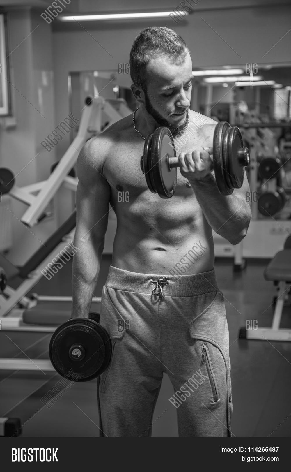 Muscular Man Working Image & Photo (Free Trial) | Bigstock