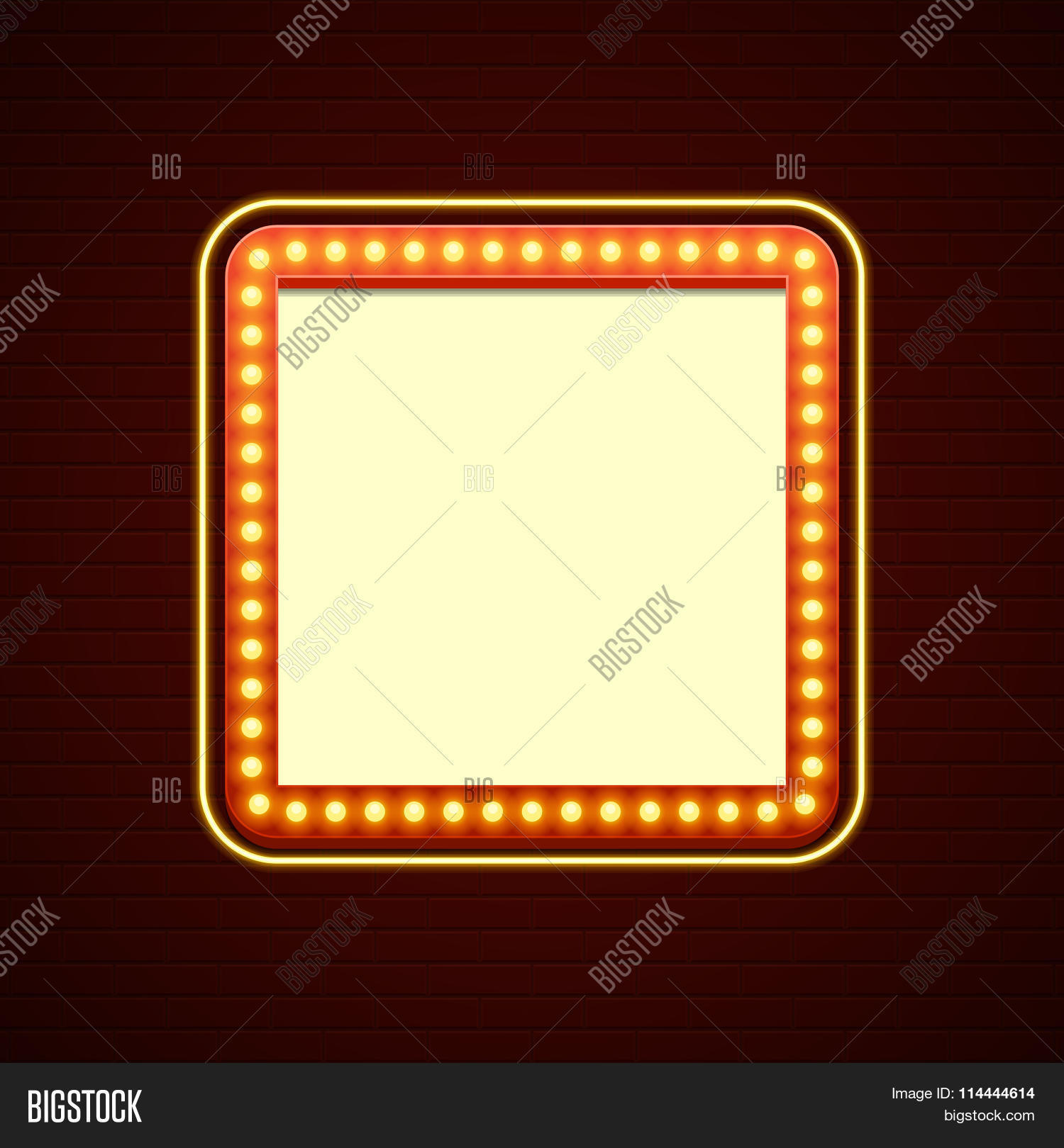 Retro Showtime Sign Vector & Photo (Free Trial) | Bigstock