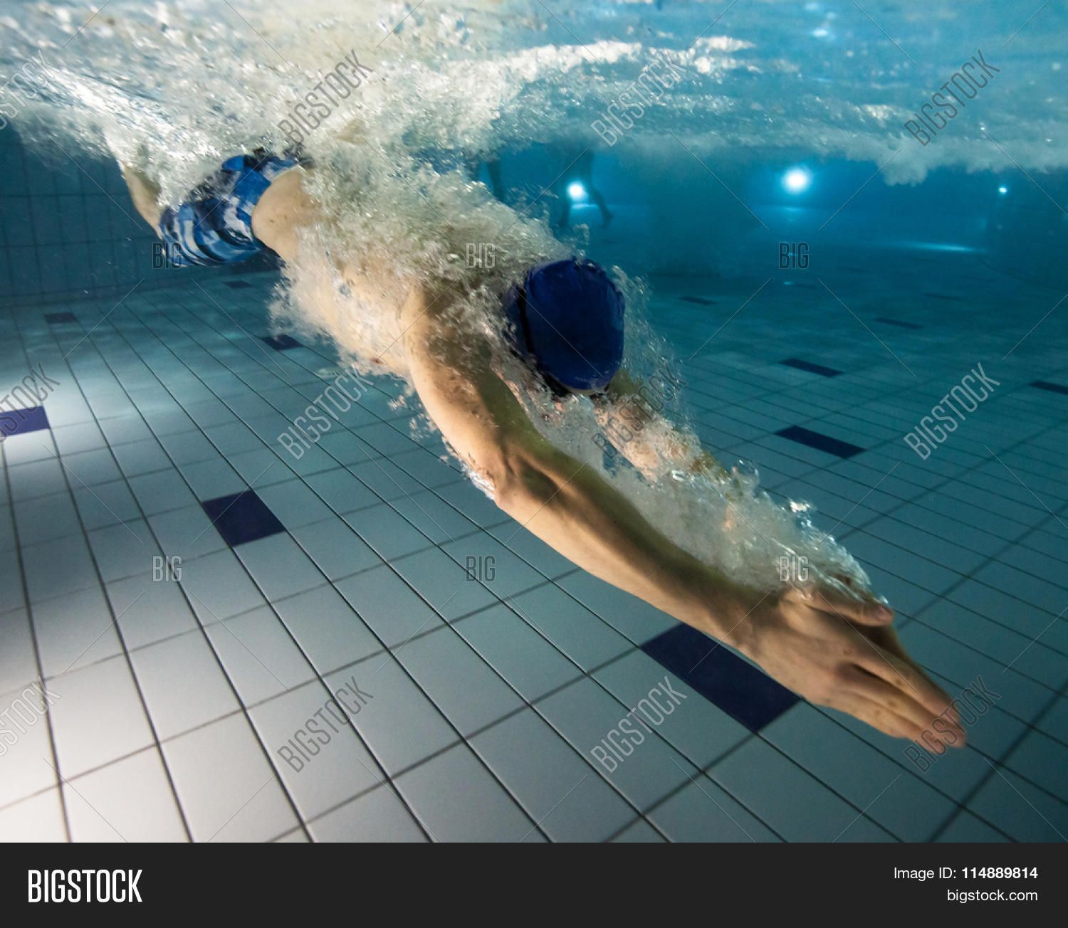 Male Swimmer Swimming Image & Photo (Free Trial) | Bigstock
