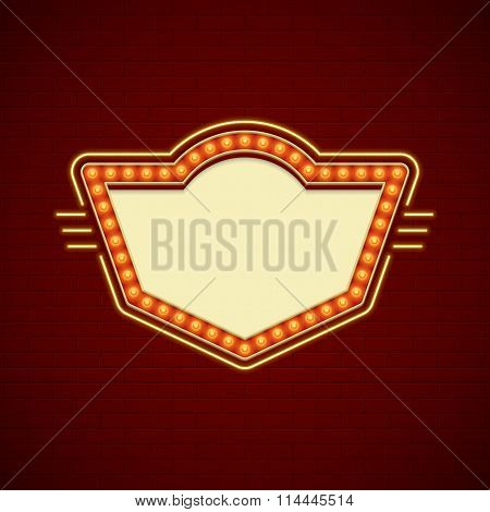 Retro Showtime Sign Vector & Photo (Free Trial) | Bigstock