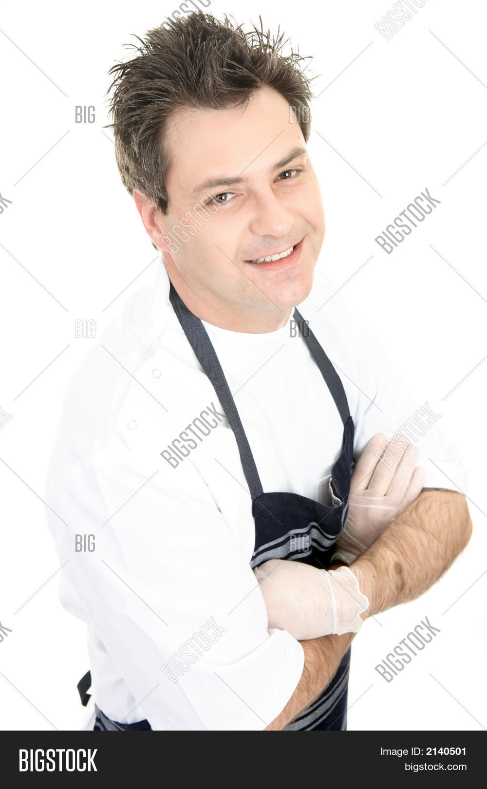 Smiling Butcher Image & Photo (Free Trial) | Bigstock