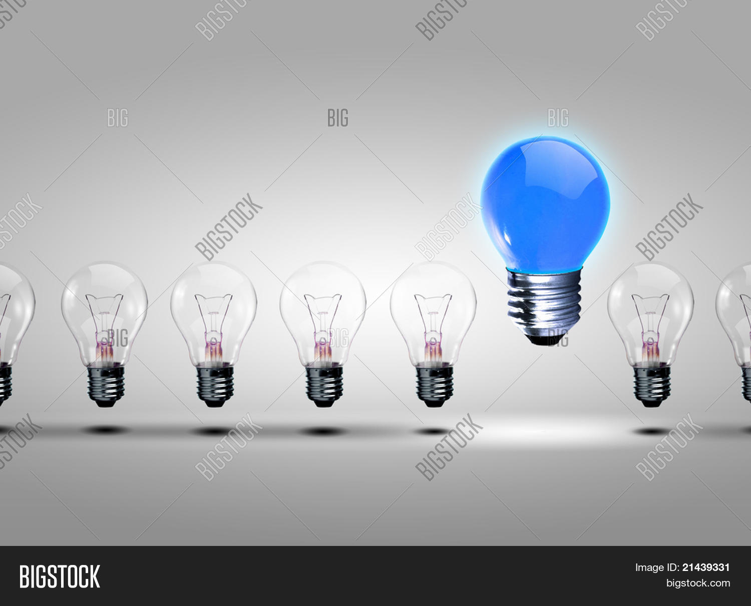 Row Light Bulbs One Image & Photo (Free Trial) | Bigstock
