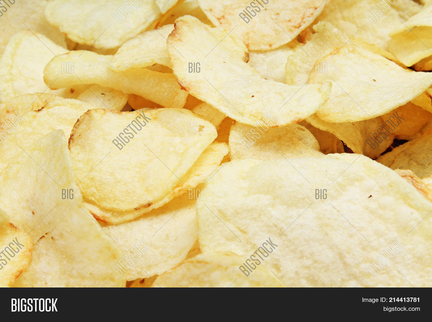 Chips Pattern. Yellow Image & Photo (Free Trial) | Bigstock