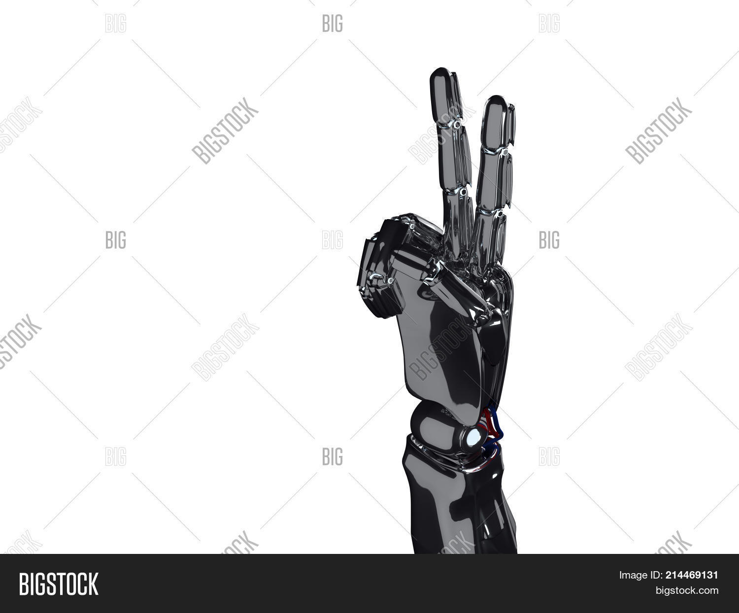 Metallic Robot Hand Image & Photo (Free Trial) | Bigstock