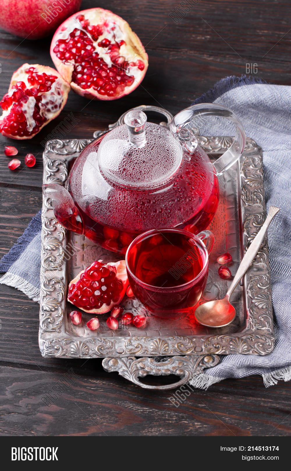 Fruit Pomegranate Tea Image & Photo (Free Trial) | Bigstock