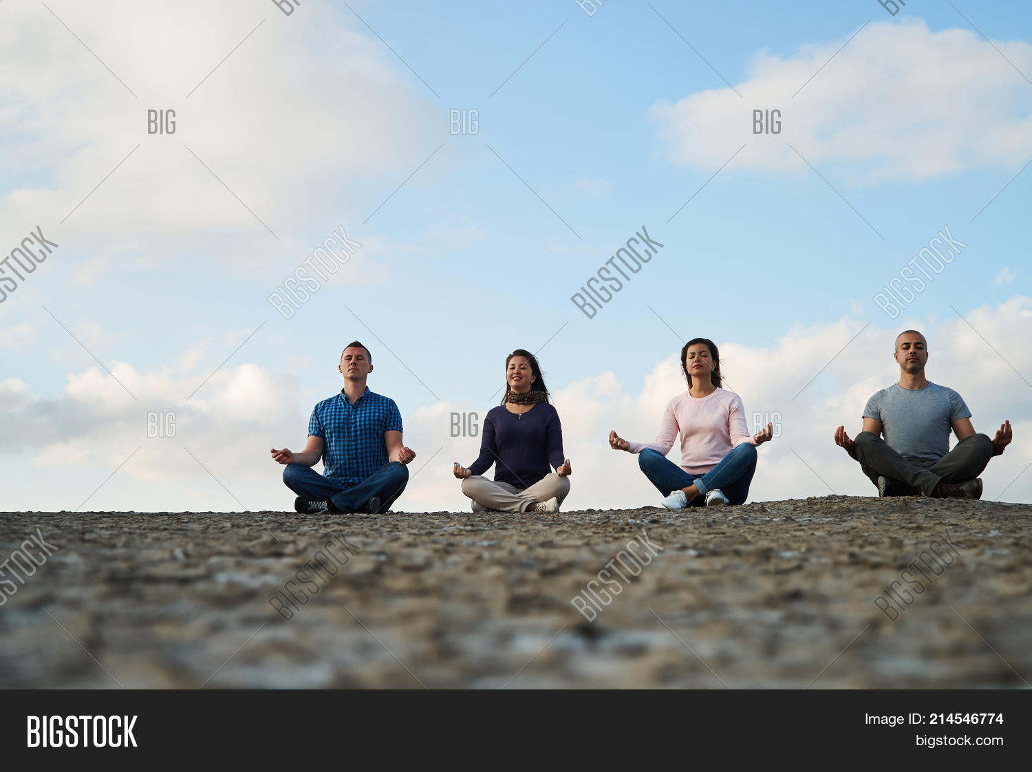 Group Four People Image & Photo (Free Trial) | Bigstock