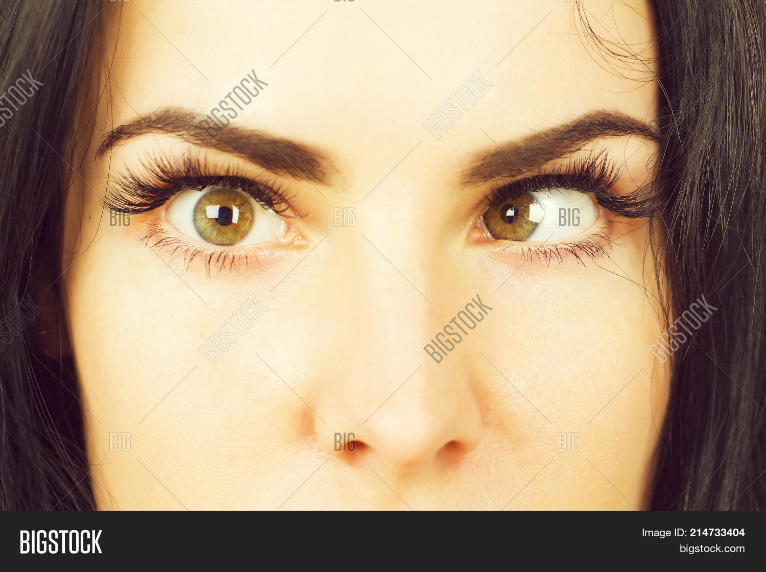 Crazy Female Eyes Image & Photo (Free Trial) | Bigstock