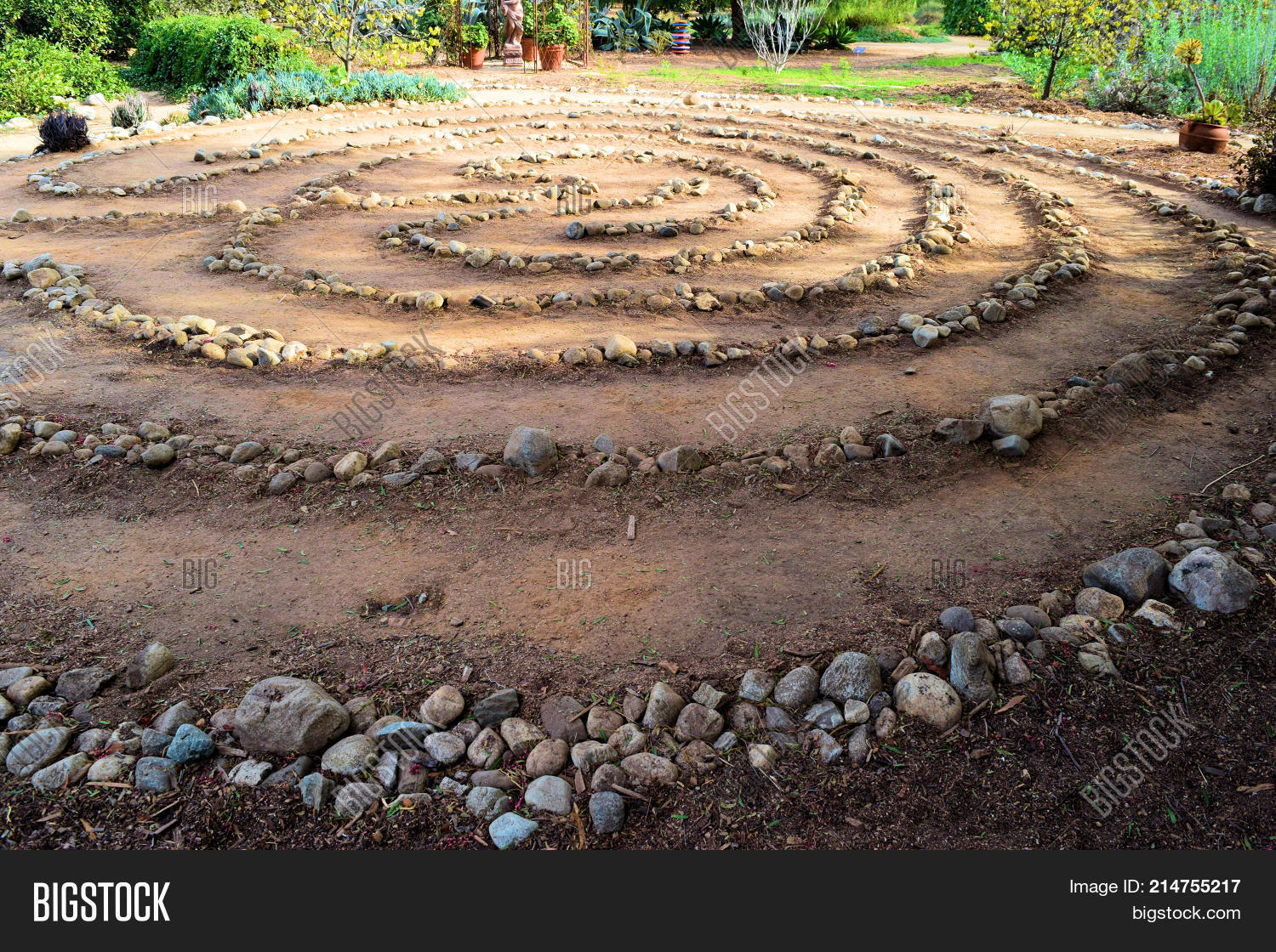 Maze Rocks Creating Image & Photo (Free Trial) | Bigstock